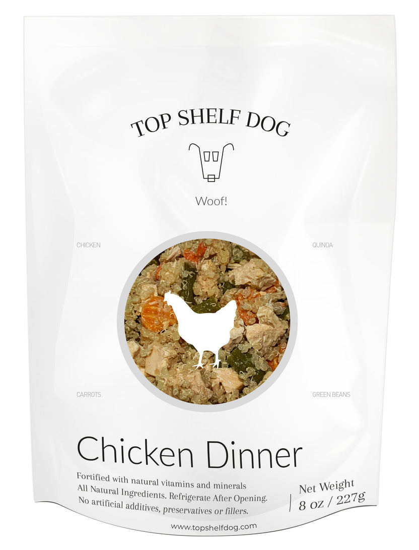 Top Shelf Dog | Shelf Stable Restaurant-Quality Dog Food